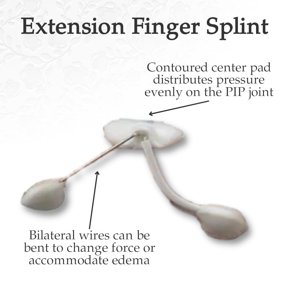 LMB Spring Finger Extension Splint - PIP Joint Support & MP Joint ...