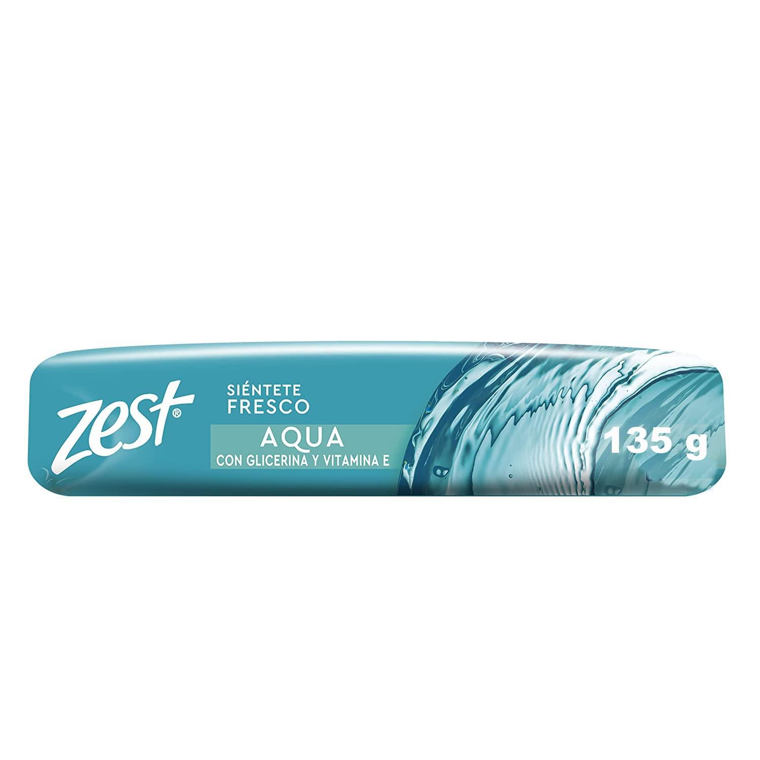 Zest Aqua Original Bar Soap with Glycerin and Vitamin E - 135g ...