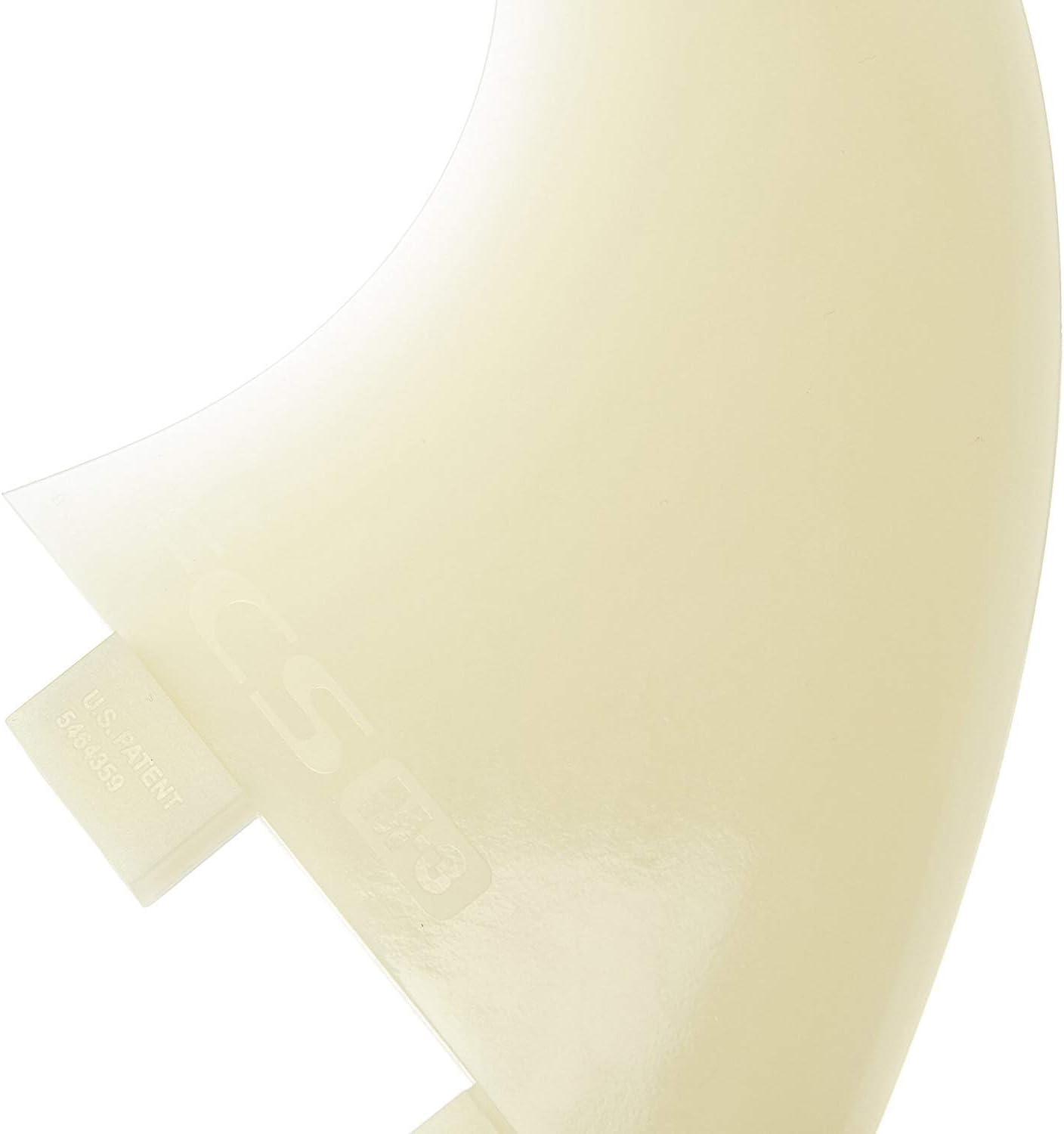 Large FCS M7 Natural Glass Flex Tri Set Fin - Enhanced Performance ...