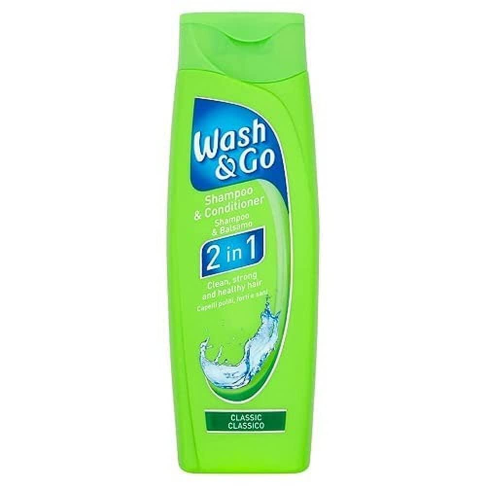 Wash & Go 2 in 1 Shampoo & Conditioner Classic 200ml - Convenient Hair ...