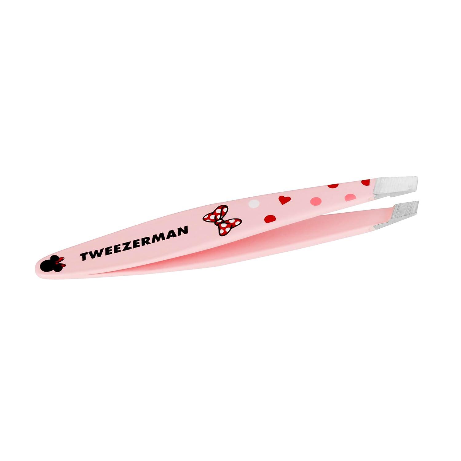 TWEEZERMAN Disney Minnie Mouse Bowtiful Brows Mini Tweezers - Slanted ...