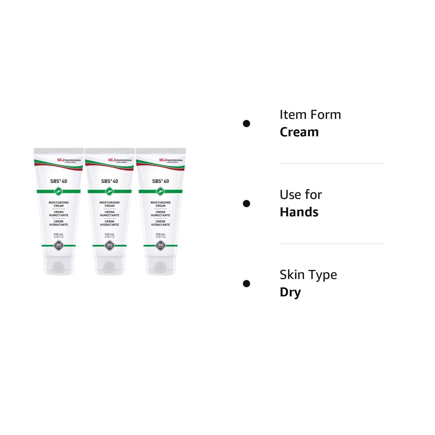 SBS-40 Medicated Skin Cream 100ml - Pack of 3 Tubes | Fast-acting ...