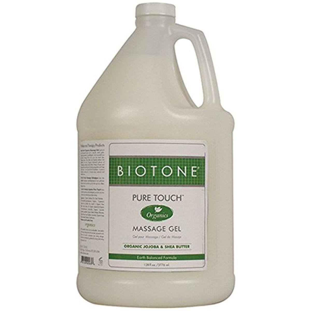 Biotone Pure Touch Organic Massage Gel 128 oz - Natural & Nourishing ...