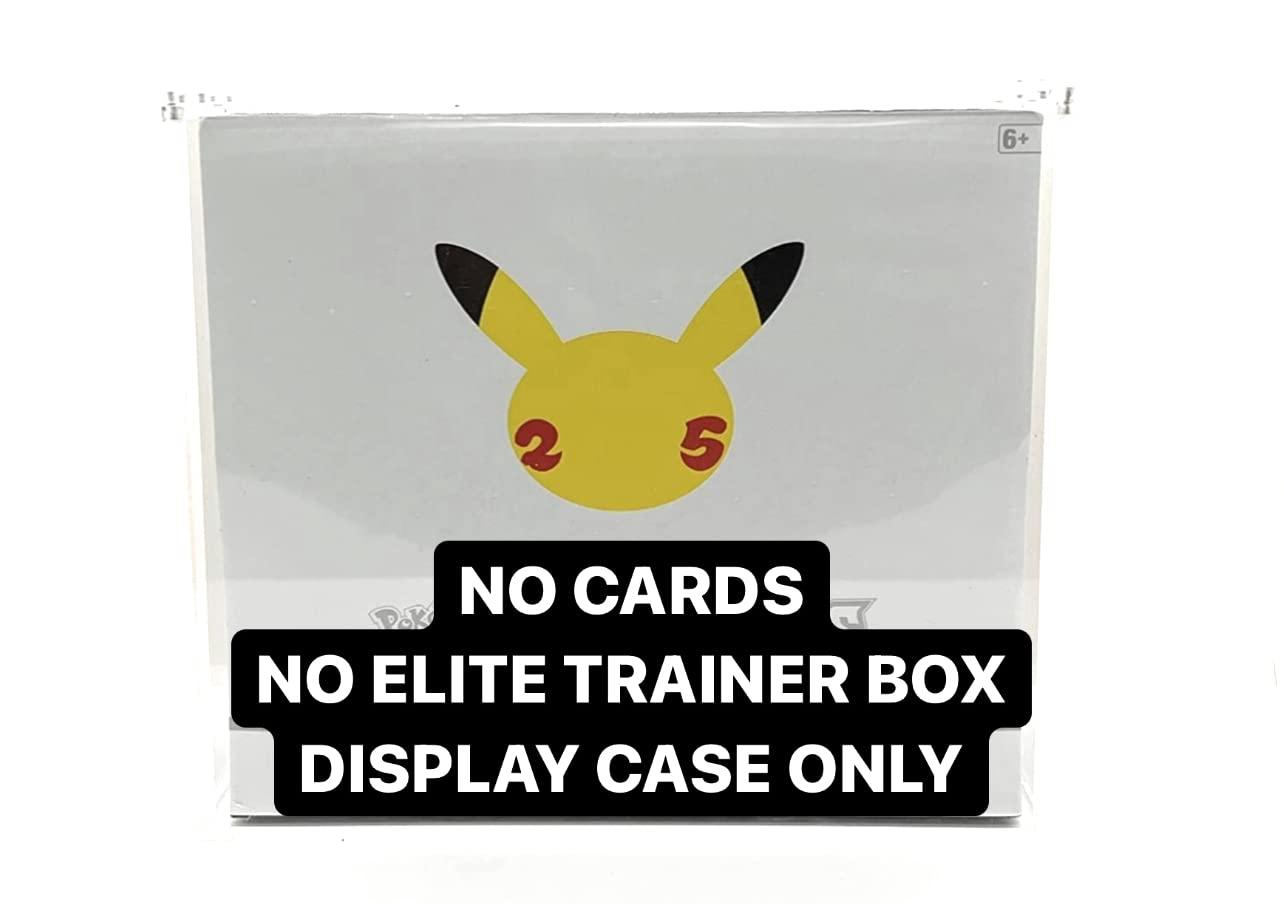 ZOOEYBEAR Premium Acrylic Display Case for Pokemon Elite Trainer Box ...