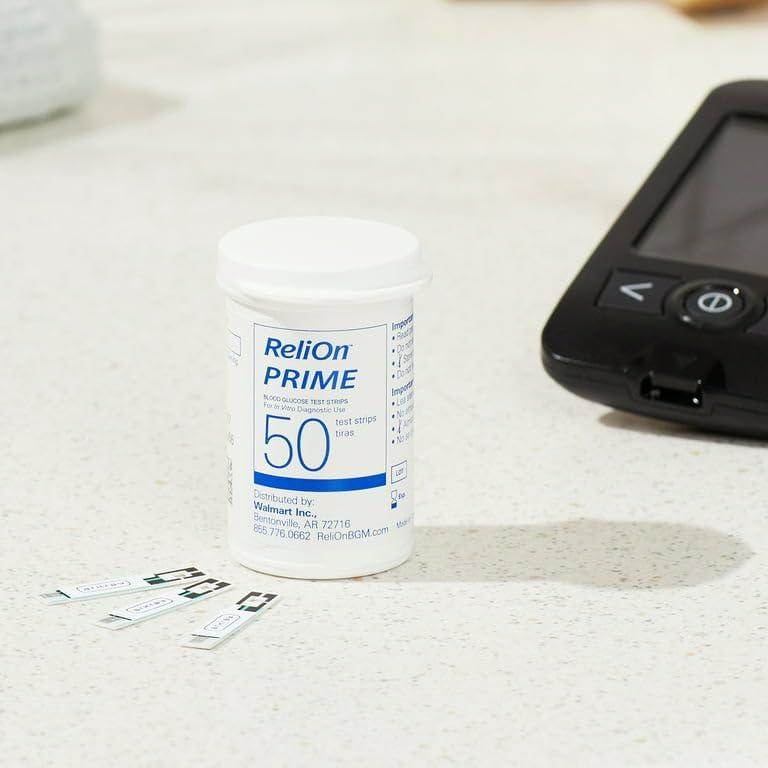Relion Prime Test Strips 50 ct (3) - Fusion Shop Store