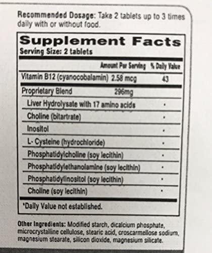 Liverite Liver Aid 2-Pack 120 Tablets (240ct) - Liver Support and ...