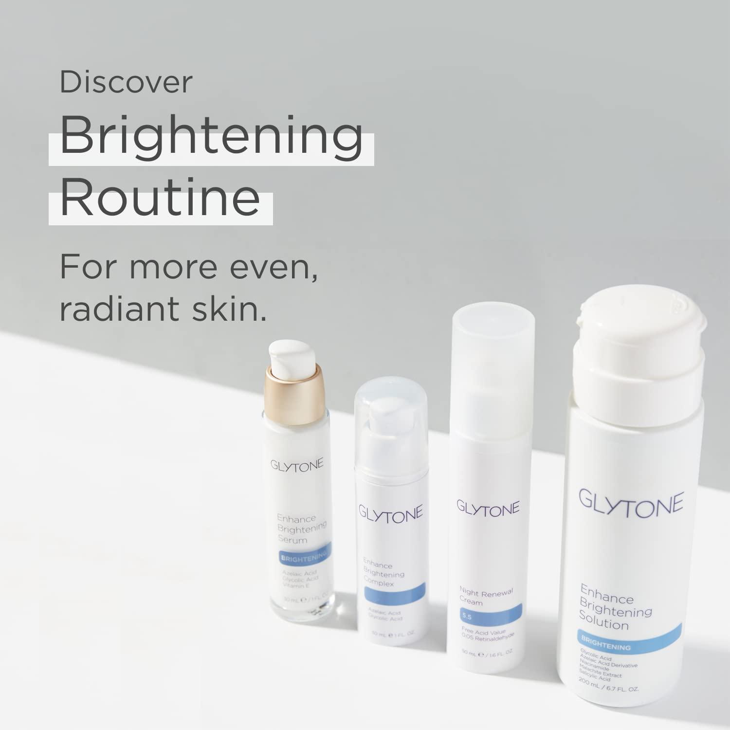 Glytone Brightening Serum with Hyaluronic Acid, Glycolic Acid & Azelaic ...