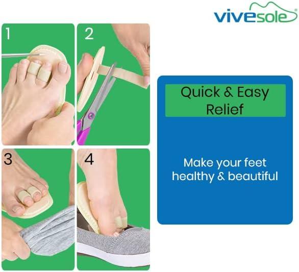 ViveSole Double Hammer Toe Splint Pair - Toe Corrector for Women ...