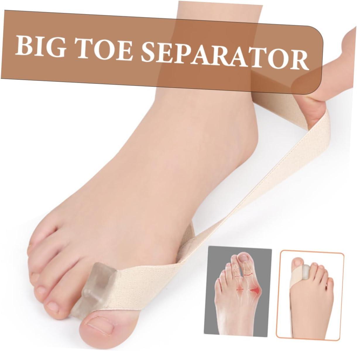 Beavorty Toe Spacer 2pcs - Orthotic Toe Separator for Plantar Fasciitis ...