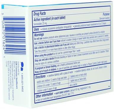 Ex-Lax Max Relief 24s - Maximum Strength Laxative (Pack of 1) | Buy Now ...