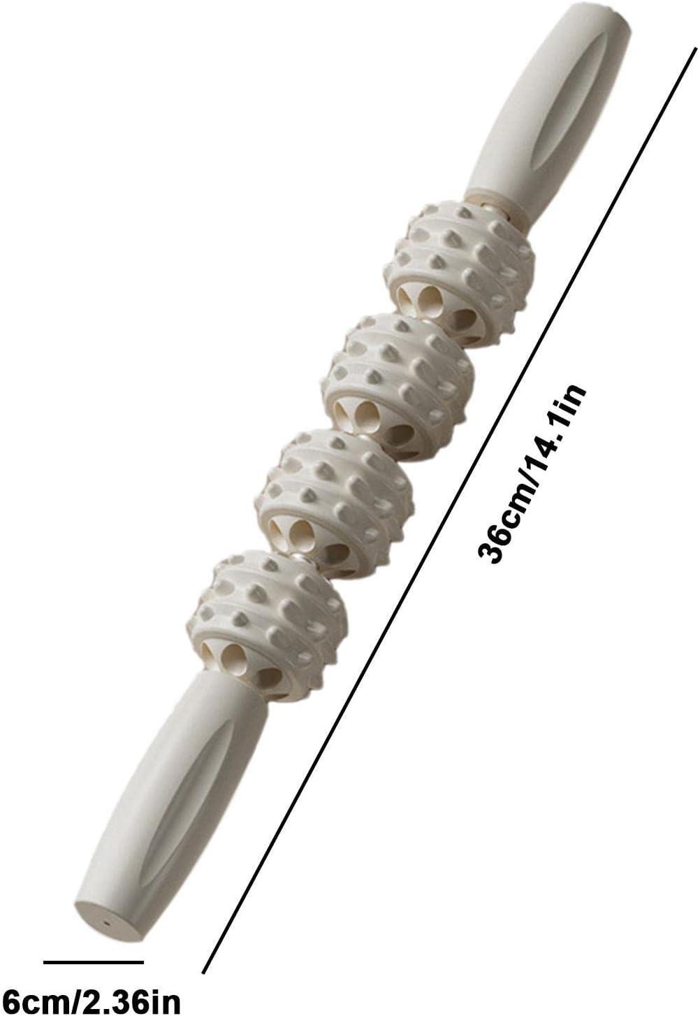 Fowybe Muscle Roll - Deep Tissue Pressure Point Massage Tool with 4 ...