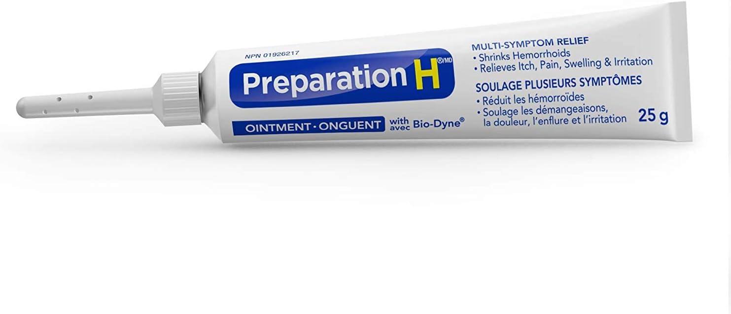 Preparation H Hemorrhoidal Ointment with Bio-Dyne Multi-Symptom Relief ...