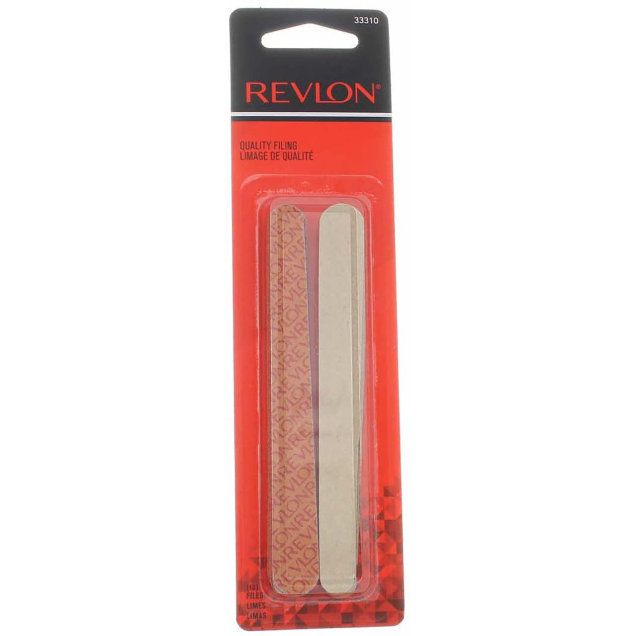Revlon Compact Emery Board 40 Pack - Nail File Set for Smooth Nails ...