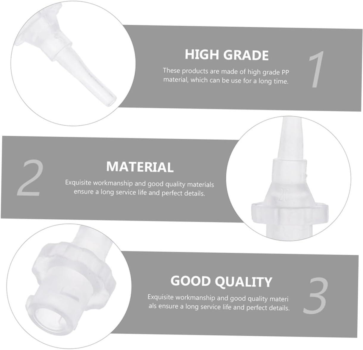 Healvian 50 Pcs Ear Washer Nozzle Cleaning Tool Set - Ear Wax Removal ...