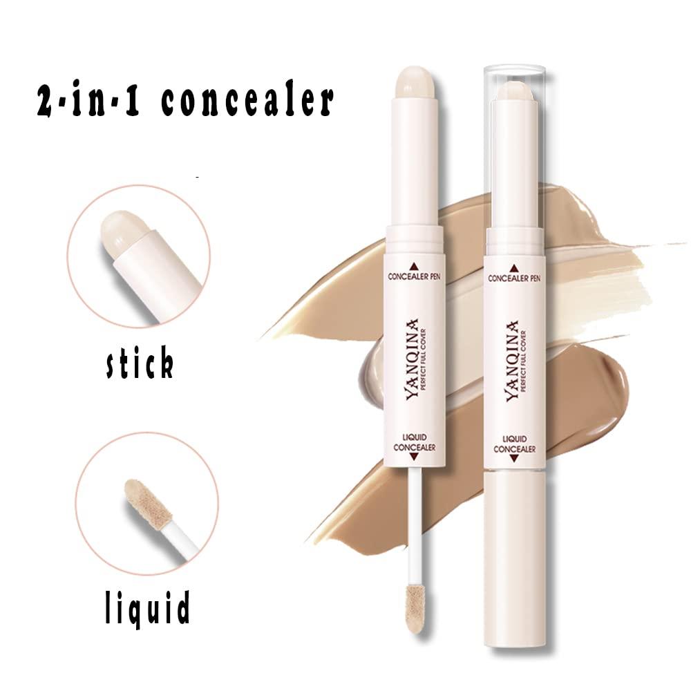 Dual-ended Liquid Concealer Wand | Full Coverage Color Correcting ...
