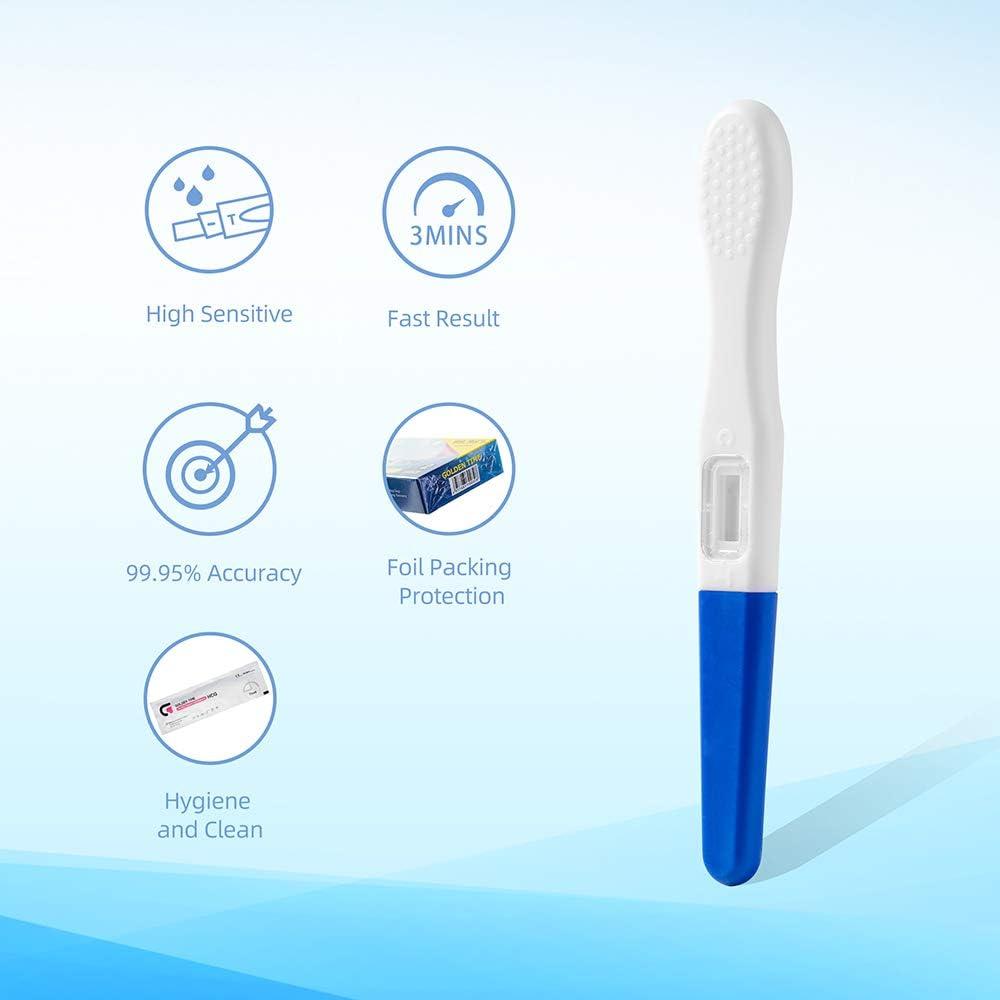 Golden Time 2-Pack Early Pregnancy Tests | Fast & Accurate HCG Urine ...