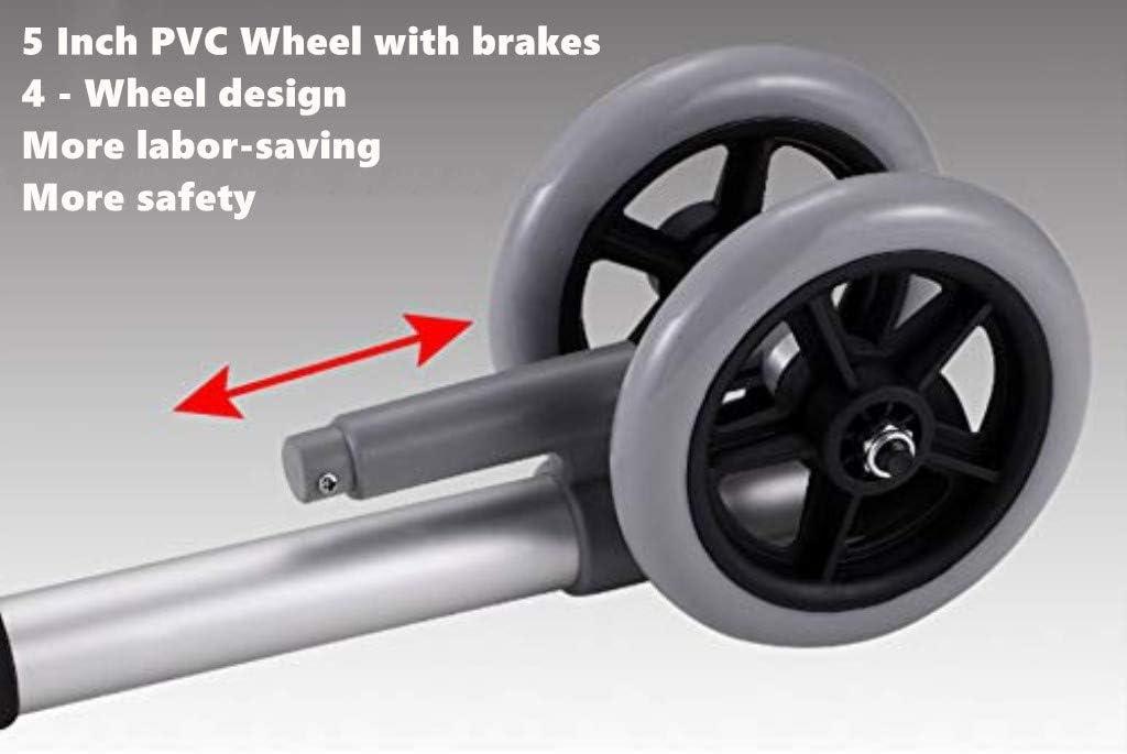 Walker Wheels Replacement Feet - Universal 5 Inch Front and Back Safety ...