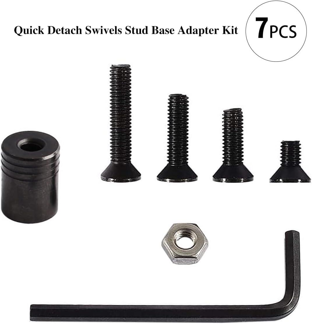 MOTAIN Quick Detach Swivels Stud Base Adapter Kit - Secure and Easy ...