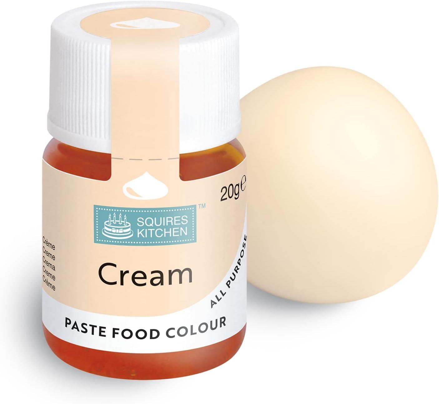 Squires Kitchen Cream Food Colouring Paste - 20g | Concentrated Colour ...