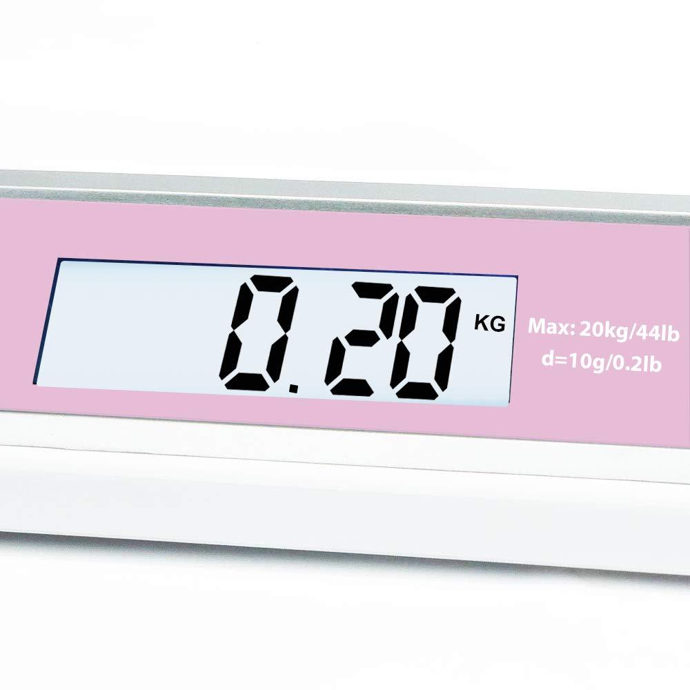 Digital Baby Scale for Toddler Infant Newborns LCD Display Curved ...