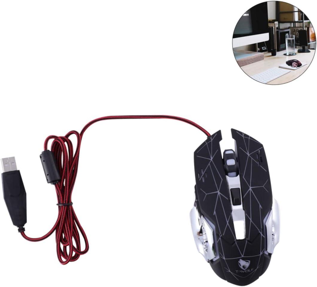 minkissy Gaming Mouse Optical Computer Rgb Gaming Corded Ergonomic ...