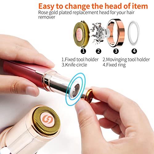 Gen 1 Facial Hair Remover Replacement Heads - 6Pcs Set with Cleaning ...