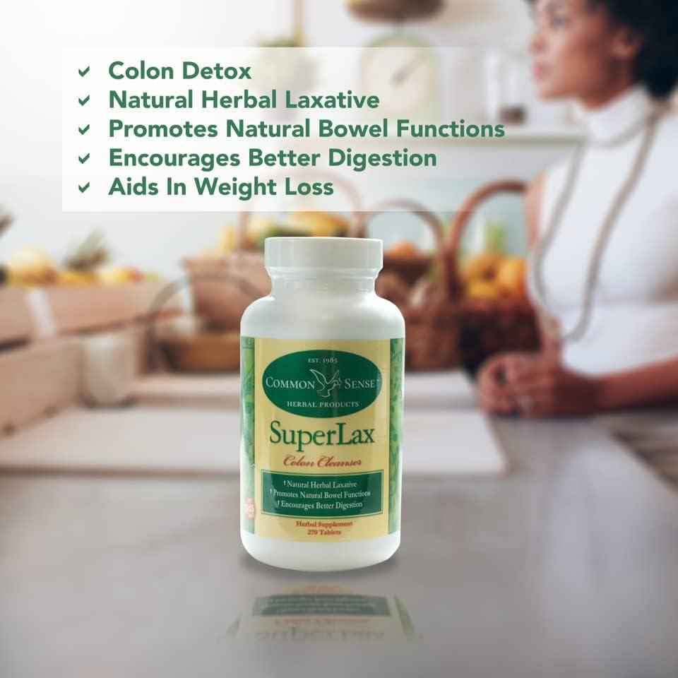 Common Sense Herbal SuperLax 270 Colon Cleanser - 270 Count | Buy Now ...
