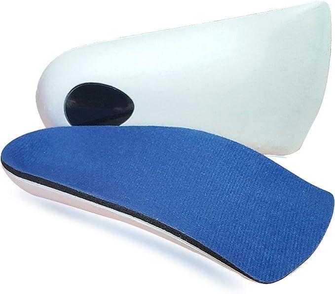Orthotics 3/4 Length Inserts | High Arch Support Insoles for Pain ...