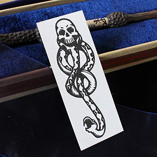 Death Eaters Dark Mark Temporary Tattoos - Halloween Costume Accessory ...