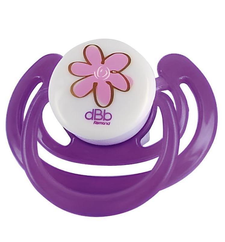 Buy 2 Flower Silicone Pacifiers - Pink/Purple | Safe & Stylish Baby ...