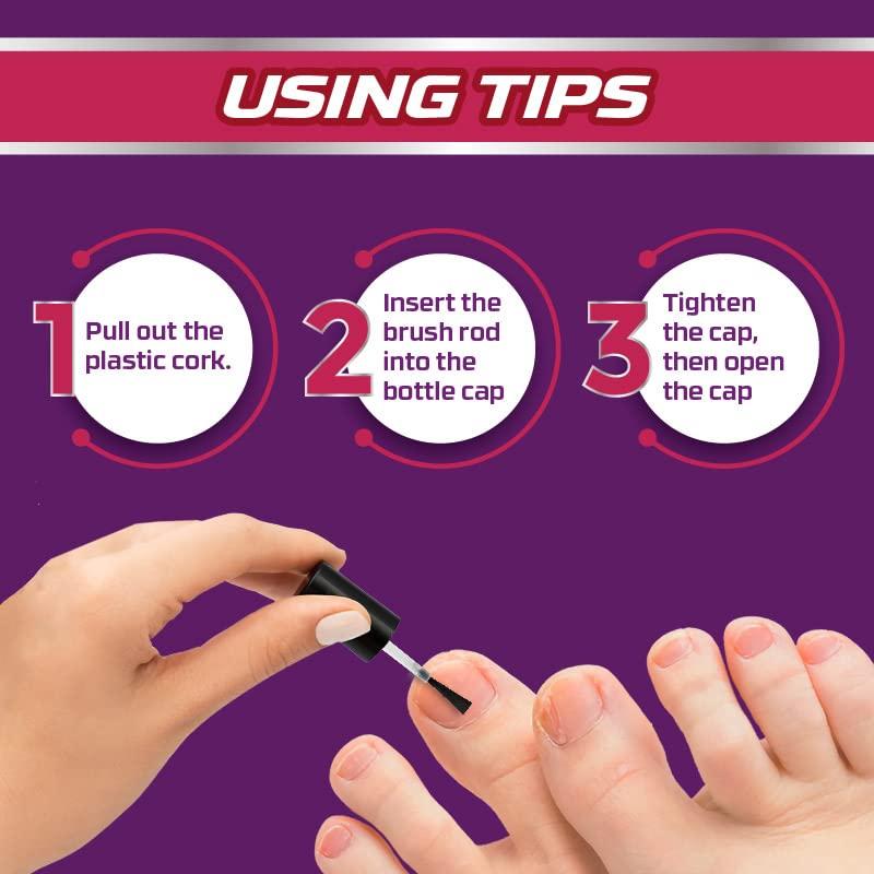 Silka Max Strength Antifungal Liquid 0.45 Fl Oz with Brush Applicator ...