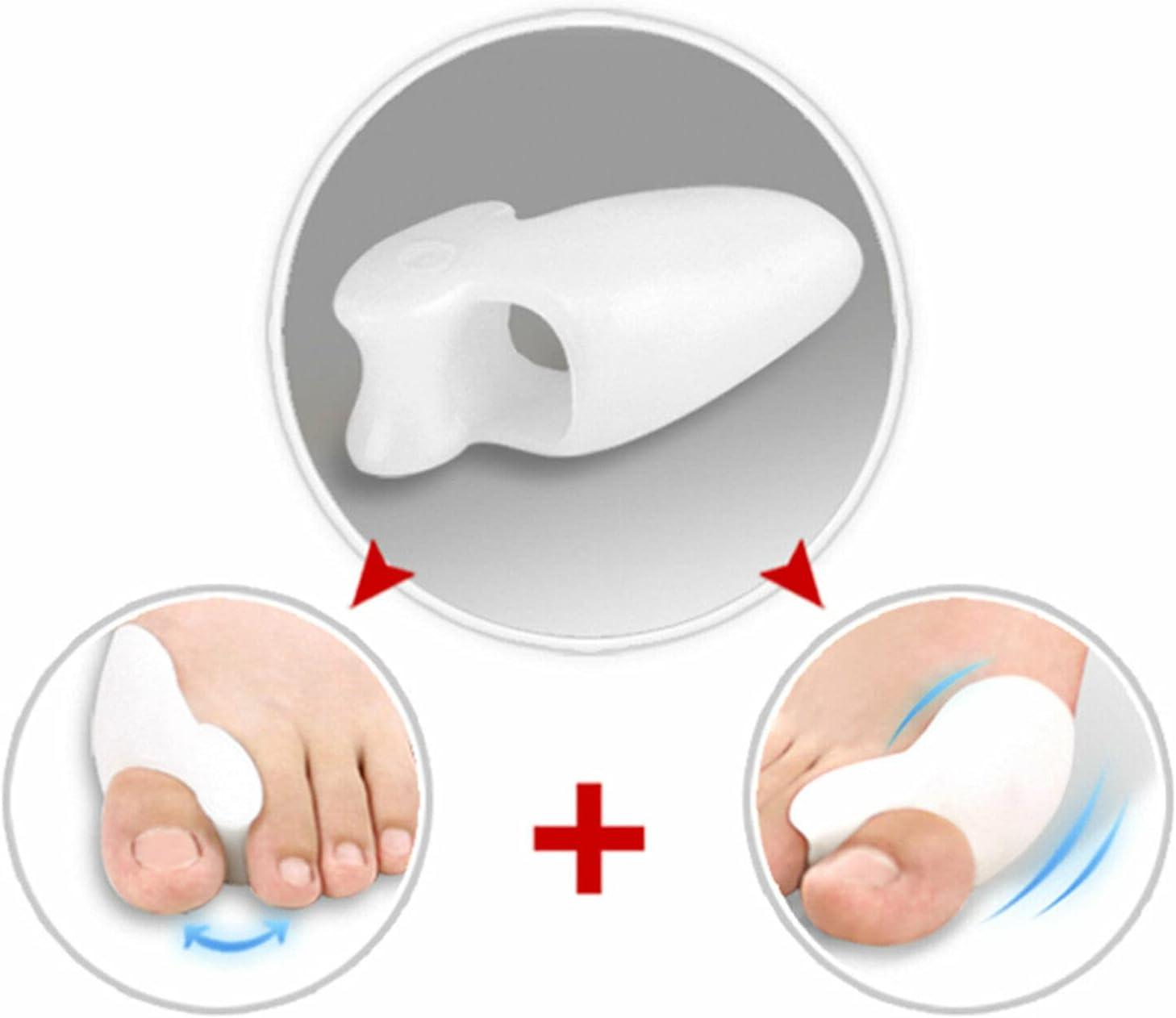 Toe Spreader for Hallux Valgus 6-Pack - Ball Protection & Splint ...