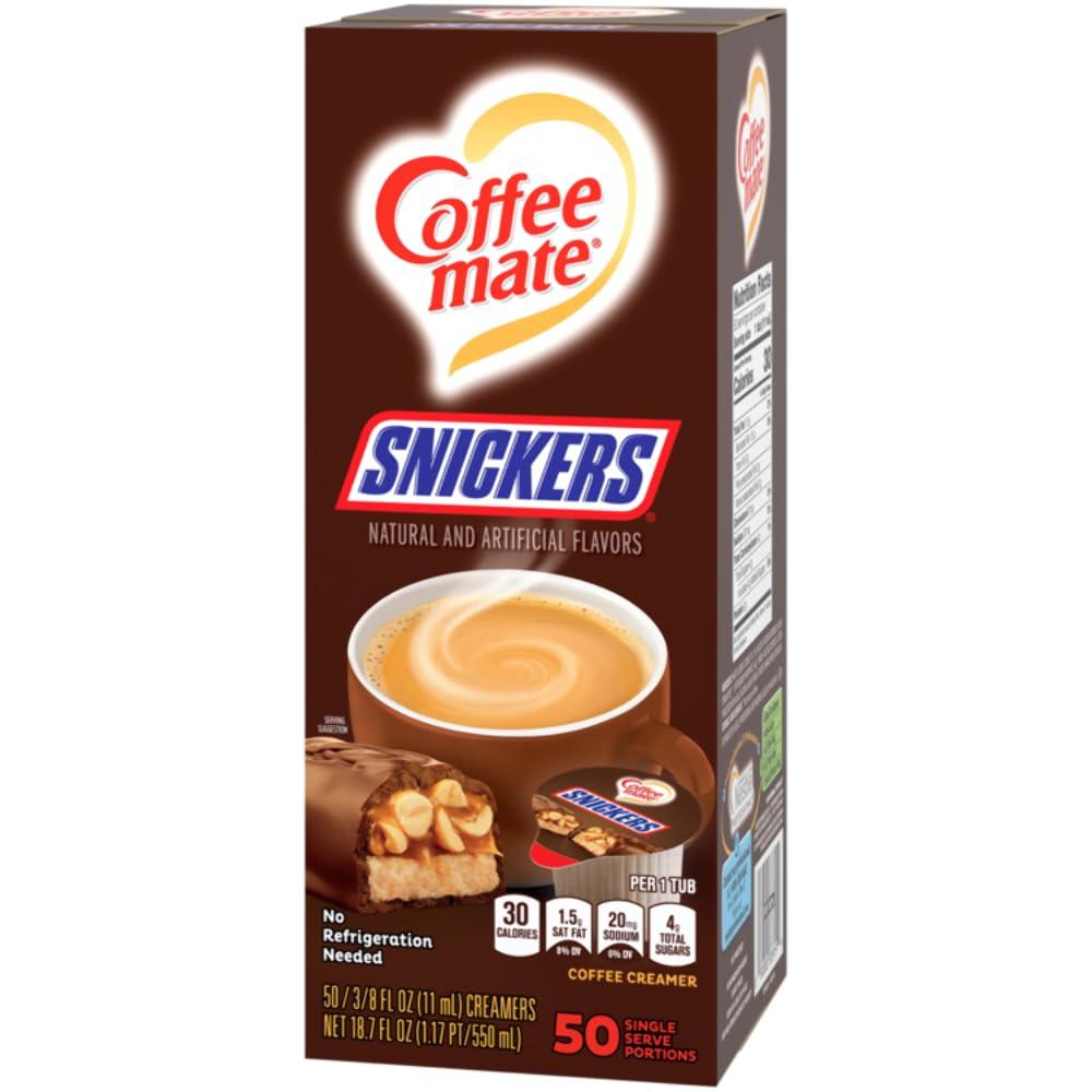 Snickers COFFEE MATE Liquid Creamer - 50 CARTONS | Buy Now with Express ...
