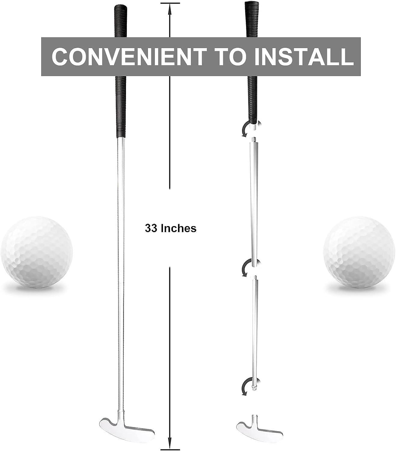Yamato Two-Way Mini Golf Putter Set with Real Golf Balls - Right and ...