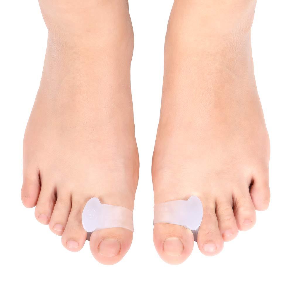 Toe Separators specializes in a pair of silicone valgus a pair of toe ...