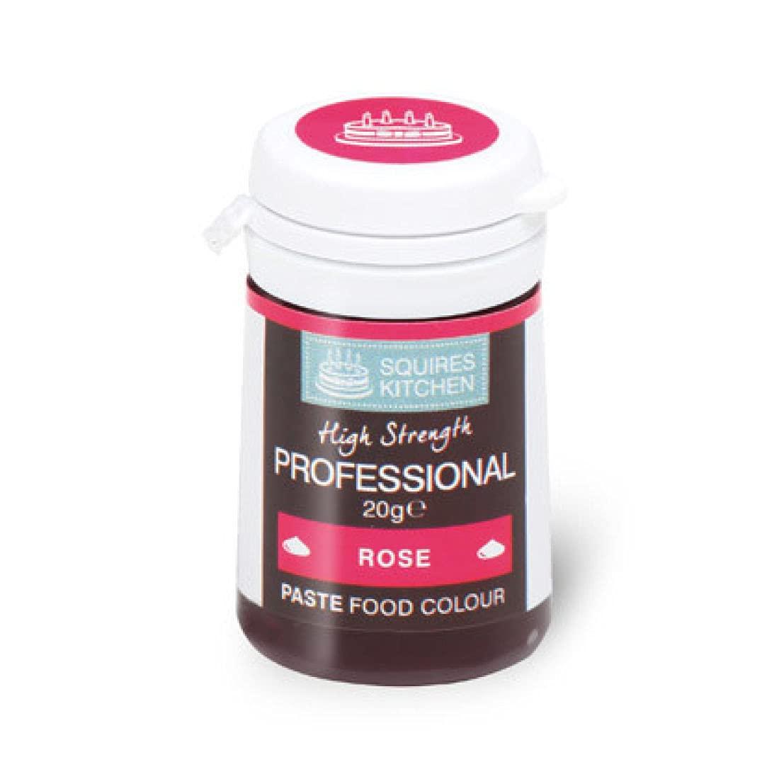 Squires Kitchen Professional Paste Food Colour Rose 20g | Buy Now with ...