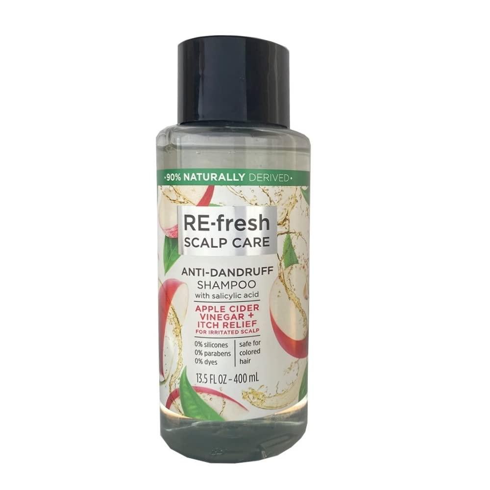 RE-fresh Anti-Dandruff Shampoo with Salicylic Acid & Apple Cider ...