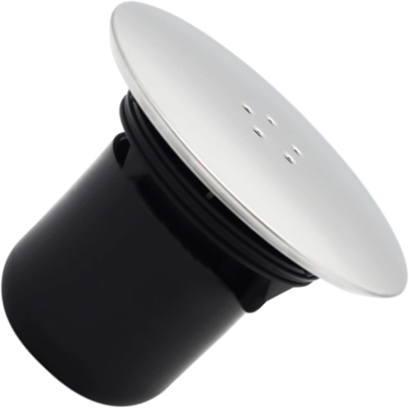 Plastic Shower Plughole Cover Shower Trap Cover Replacement Waste Drain ...