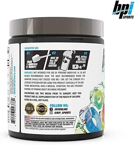 BPI Sports Best BCAA 30 Servings - Sour Candy Flavor BCAA Powder for ...