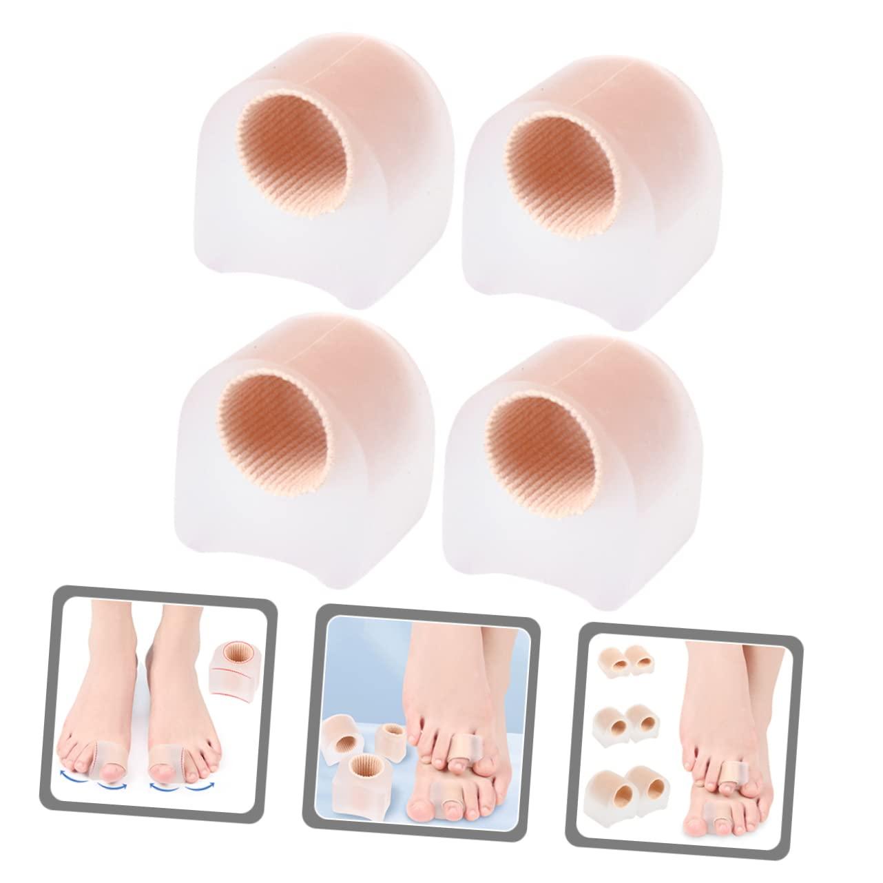 FRCOLOR Toe Splitter Men - 2 Pairs Comfortable Gel Spacers & Splints ...