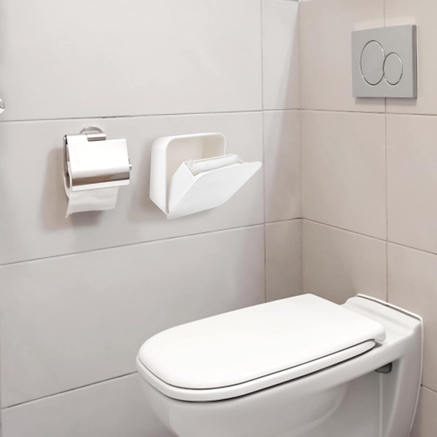 Xuezoioy Portable Sanitary Napkin Storage Container - White, 5.5x4.7x2 ...