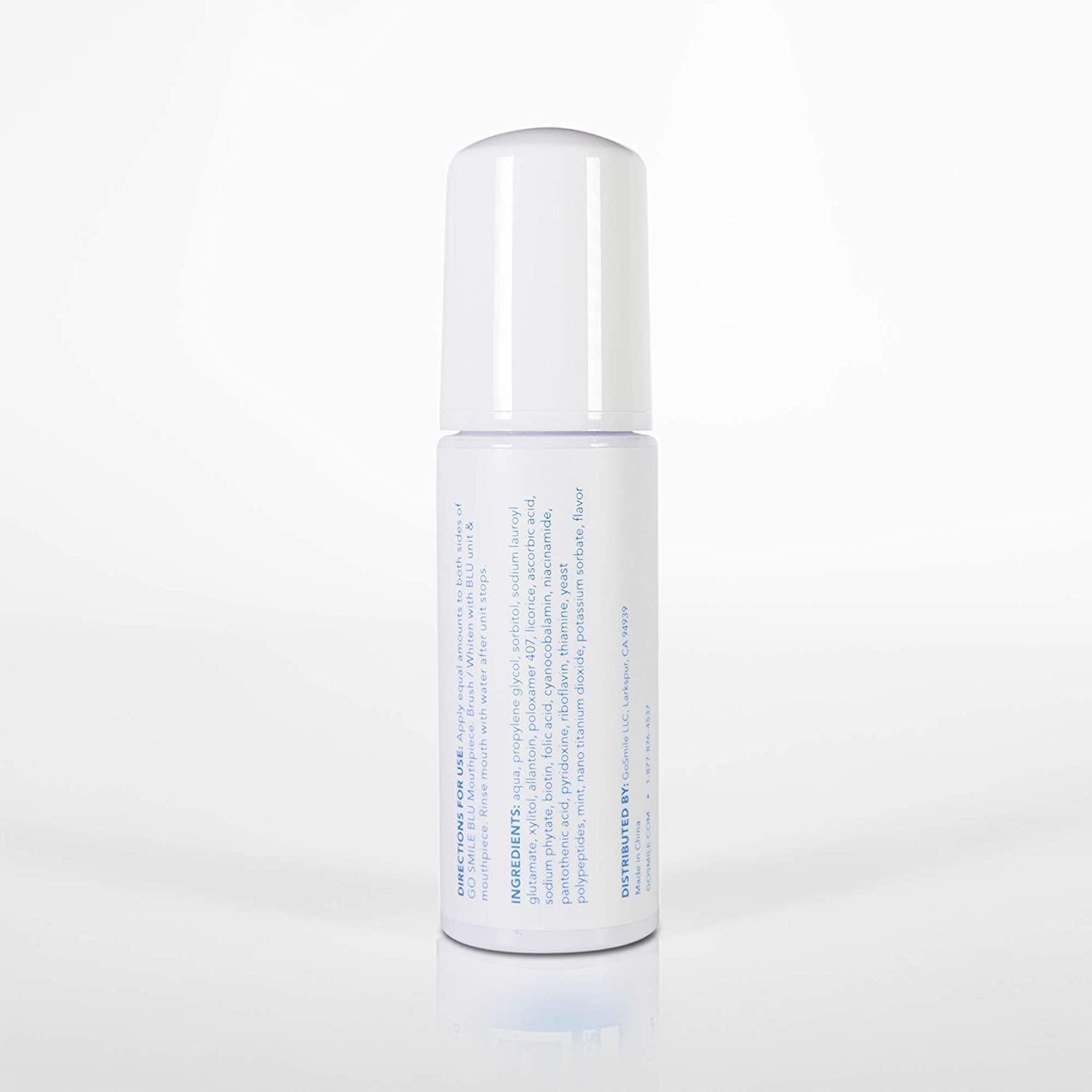 GO SMILE BLU Foaming Whitening Toothpaste - Light Activated Stain ...