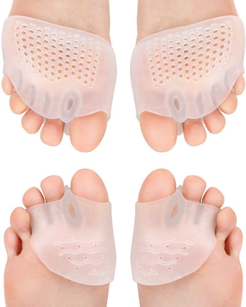 Gel Toe Separators & Stretcher Kit - 2 Pairs for Bunion Relief ...