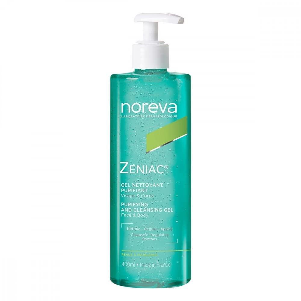 Noreva Zeniac Cleaning Gel 400ml - Best Acne Treatment & Cleanser ...
