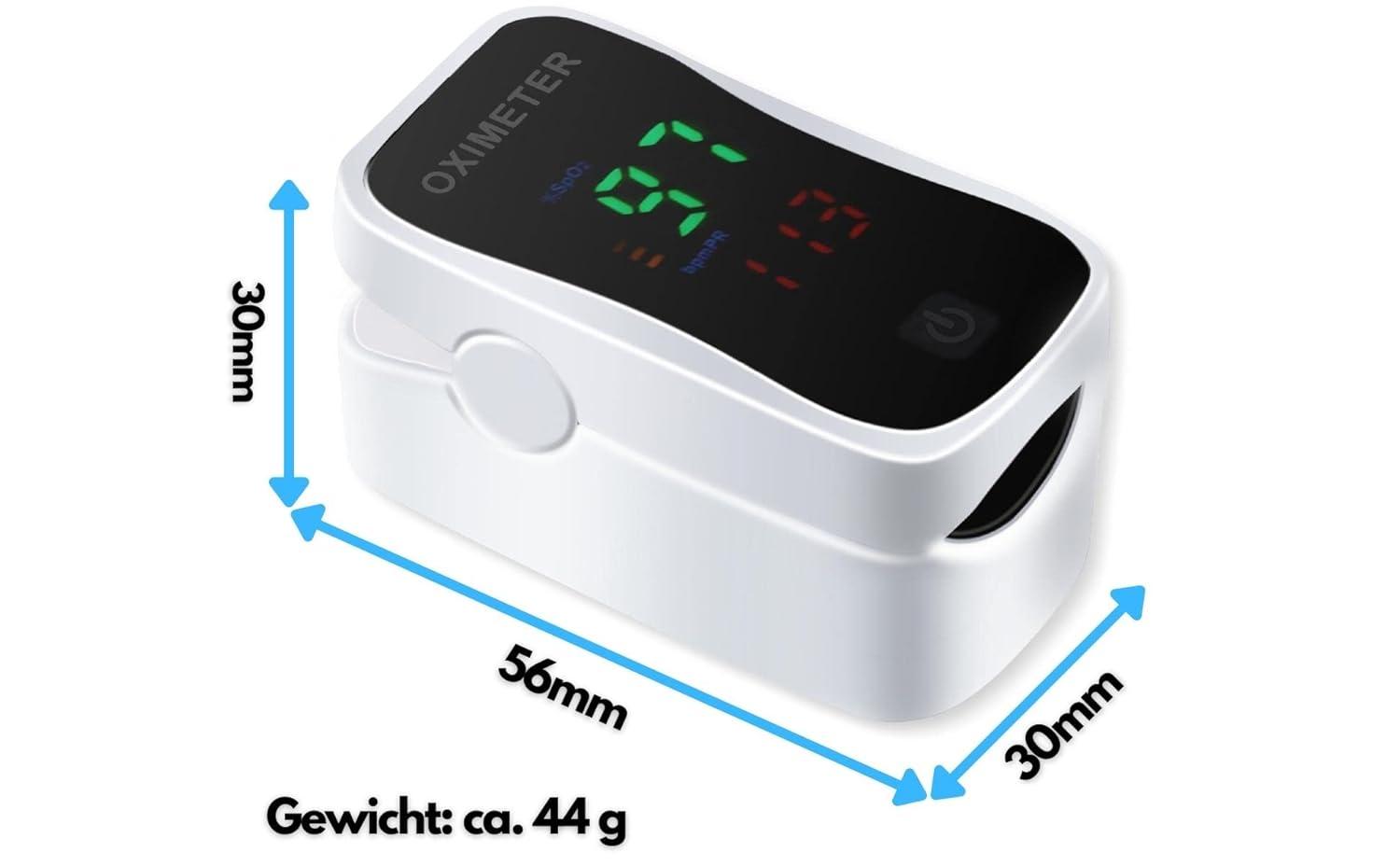Pulsoximeter - Accurate Blood Oxygen Meter | OLED Finger Oximeter ...
