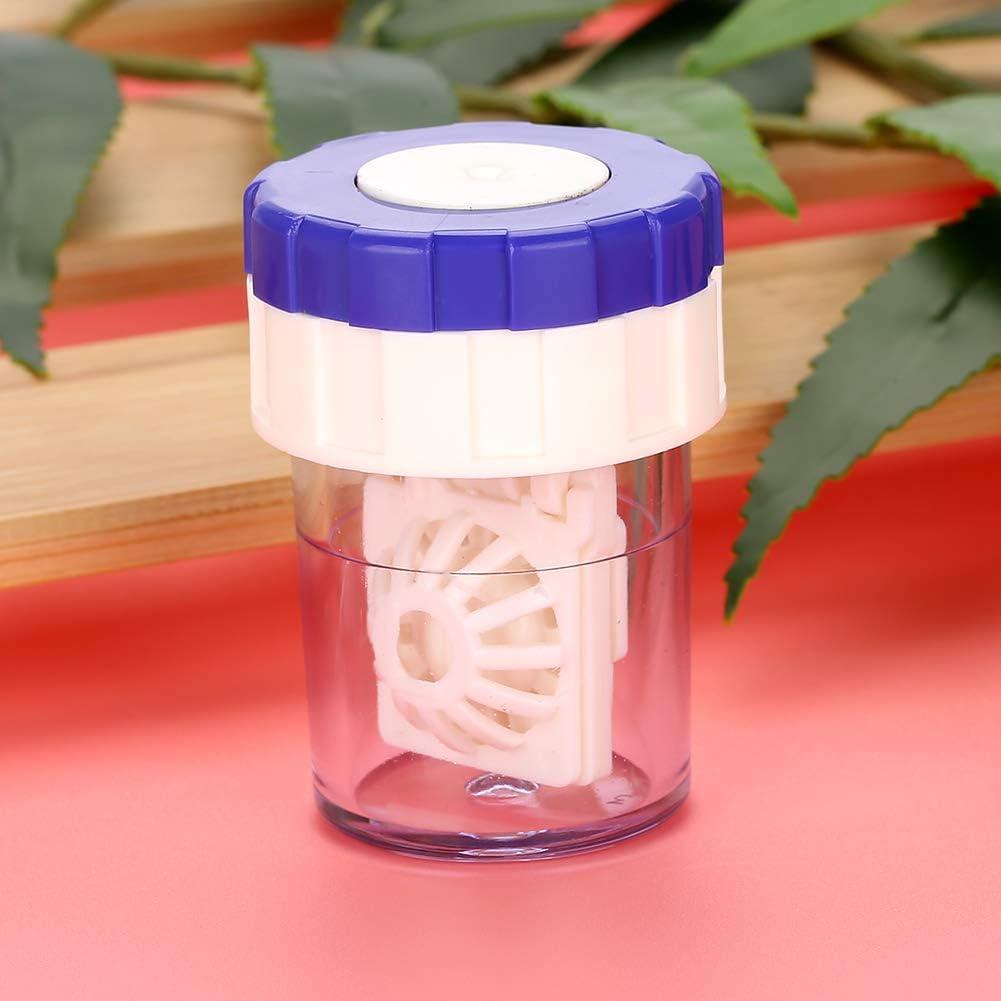 Mini Manual Rotating Lens Washer Lens Holder Cleaner Plastic(blue)