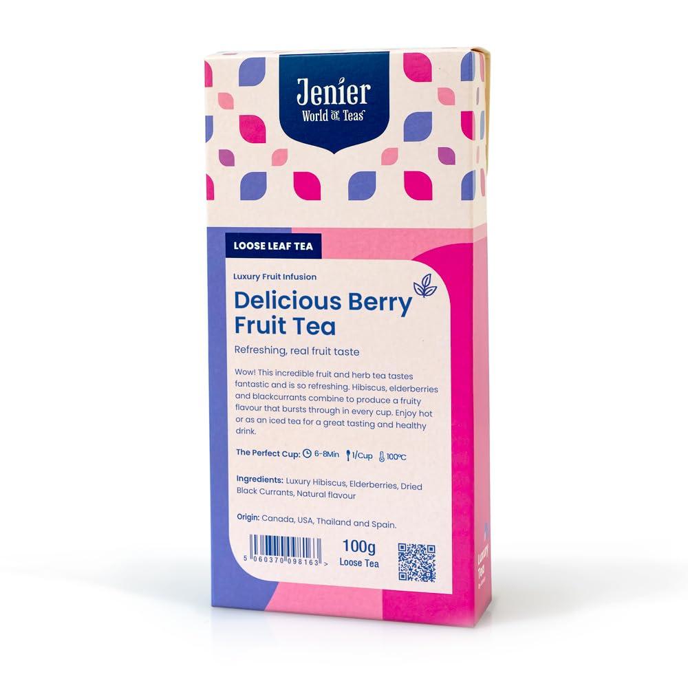 Delicious Berry Fruit Tea - 100g Loose Leaf Tea | Buy Now with Express ...