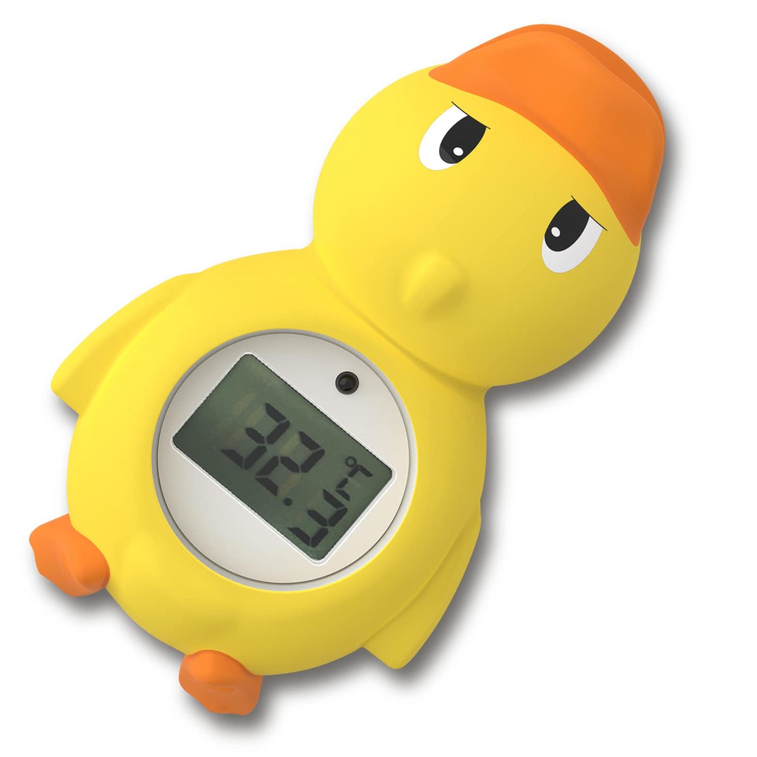 2023 Upgraded Baby Bath Thermometer Floating Duck Water Thermometer for ...
