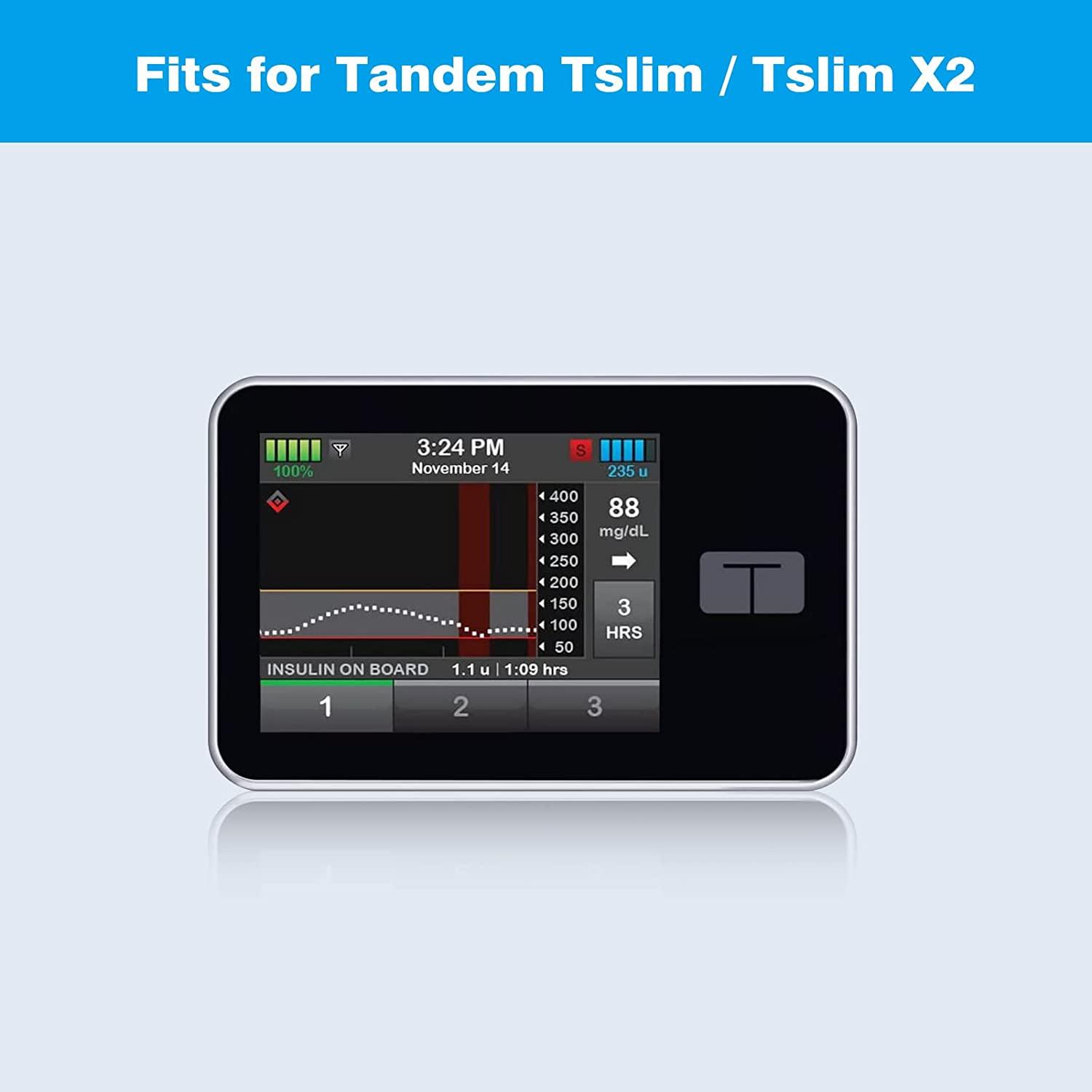 Shockproof Silicone Case for Tandem T Slim X2 Insulin Pump - Black ...