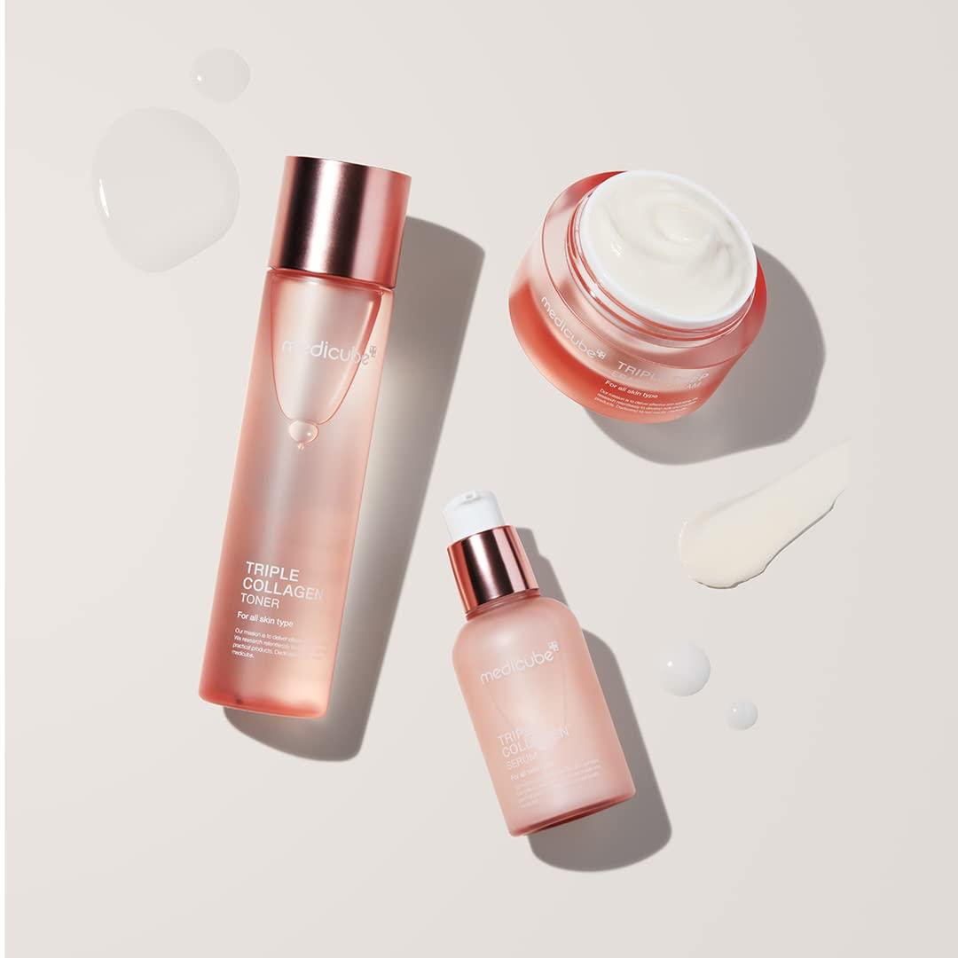 Medicube Triple Collagen Serum - Nourish Dull Skin with Triple Collagen ...